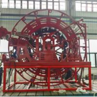China Motorized Automatic Coiled Tubing Winding Reel For Industrial Cleaning Chemical Transfer for sale