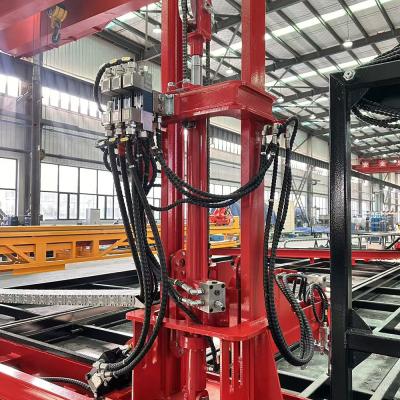 China Automated Pipe Transfer Catwalk System for Marine Equipment Red Color Yellow Color for sale