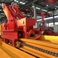China Automated Pipe Transfer Catwalk System for Marine Equipment Red Color Yellow Color for sale