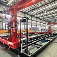 China Automated Pipe Transfer Catwalk System for Marine Equipment Red Color Yellow Color for sale