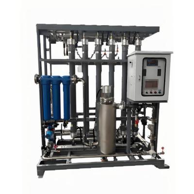 China Temperature Controlled Nitrogen Membrane Unit Steel Skid Design Nitrogen Generator for sale