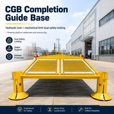 China Oilfield Hydraulic Completion Guide Base CGB 4 Column Lifting Base for Christmas Tree Installation for sale