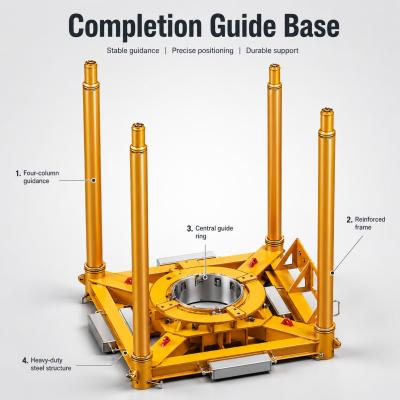 China Offshore Platform Hydraulic Completion Guide Base CGB Heavy Load Wellhead Guide Support Frame for sale