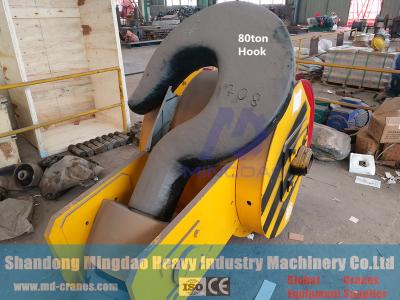 China High Quality 1 ton, 2 ton,5ton,10ton, 16ton, 32ton Crane Hook Block,Crane Using Hook for sale