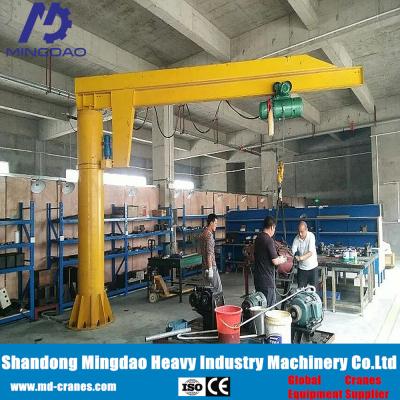 China 3Ton-5Ton Electric Jib Cranes Free Standing Jib Cranes Wire Rope Hoists China Factory Direct Supplied for sale