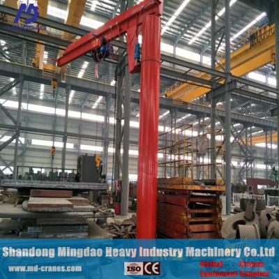 China 2018 Hot Sale 360 Degree Rotating Pendant Control Floor Mounted Electric Jib Crane for sale