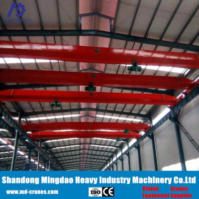China 0.5ton-32ton Reasonable Price Single Girder Overhead Crane Bridge Crane MD Brand for sale