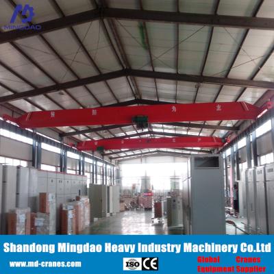 China MD China Suppliers 5ton 10ton 20ton 50ton Single Girder Overhead Bridge Crane for sale