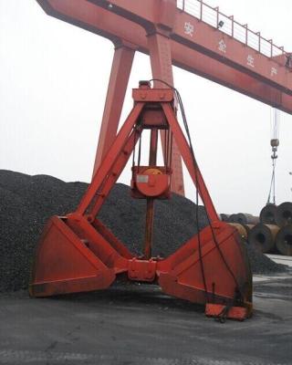 China Electric Hydraulic Crane Grab Grapple Bucket for Grabbing Wood Stone China Made for sale
