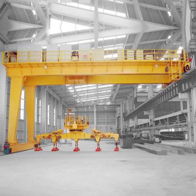 China Top Quality Travelling 5 Ton ,10Ton, 20 Ton Rail Mounted Semi Gantry Crane for sale