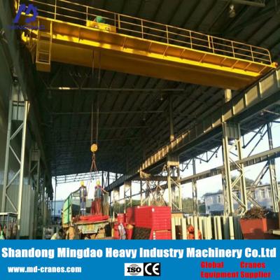 China Automatic Double Beam Bridge Crane with Wireless Remote Control for sale