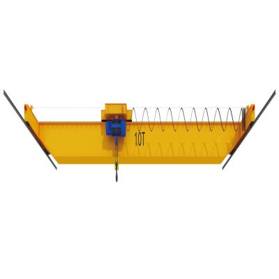 China Remote Control Top Running Control Type 5 Ton Cross Travel Overhead Crane for sale