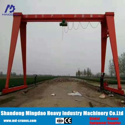 China Shandong Mingdao Produce High Strength Structure Gantry Crane for Sale for sale