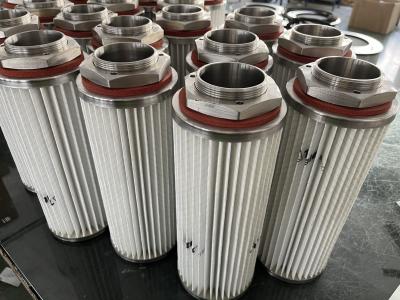 China Spunbond Polyester Dust Filter Cartridge For Lithium Battery Anti Static for sale