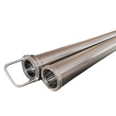 China Filterk Anti Corrosion SS316 Self-Cleaning Wedge Wire Cartridge For Zircon Grinder for sale