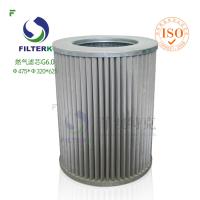 China G6.0 Gas Filter Element For Natural Manufactured Gas Filtrec WX154 / WX257 Replacement Durable Precise Filtration for sale