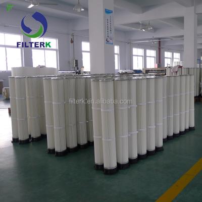 China FILTERK BHA Industrial Dust Cartridge Filter 99% Efficiency 5 Micron for sale