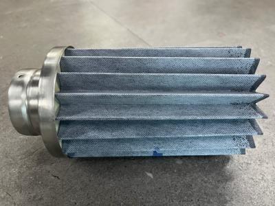 China Silver Filter Cartridge Stainless Steel Mesh Suitable for in Industrial Filtration Systems Requiring Robust and Performance for sale