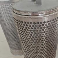 China High Efficiency Stainless Steel Air Filter Element with High Dust Capacity for Industrial Applications for sale