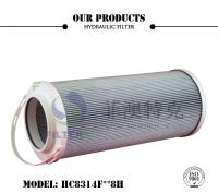 China Galvanized End Cap Replacement Hydraulic Filter Elements , 5 Micron Tractor Hydraulic Filter for sale