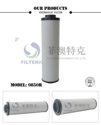 China 5 Micron Hydraulic Oil Filter Element Replacement Fiberglass Material 0850R020BN / HC Model for sale