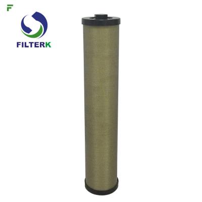 China Filterk 1μm Accuracy Air Compressor Filter Cartridge , High Precision Air Filters For Compressors for sale