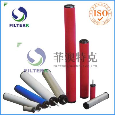 China K145 Series Air Compressor Filter Cartridge , Domnick Hunter Air Compressor Air Intake Filter for sale