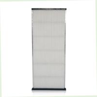 China 20.4 Inch Height Flat Panel Filter , Industrial High Performance Dry Air Filters for sale