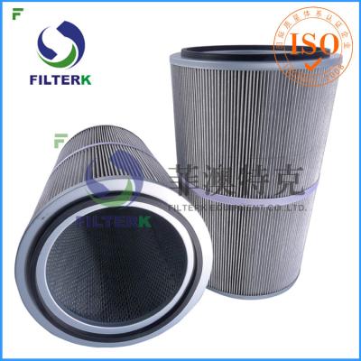 China Agricultural Fertilizers Large Air Filter , Washable Dust Filter Cartridge for sale