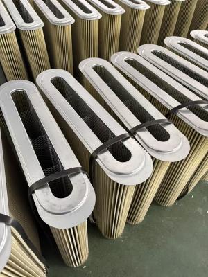 China Flat‑oval dust filter cartridge with handle for sale