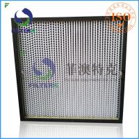 China Class Aluminum Foil Gas Turbine Filters Box Type F9 Efficiency Foe Shot Blast for sale