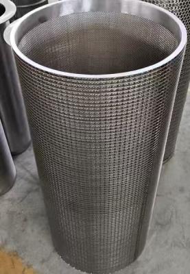 China Wedge Wire Strainer Element 50 Micron Replacement Amiad CTF-E100-L8 410x871 for Water Filtration for sale