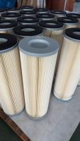 China Pleated Filter Media Dust Collector Filter Cartridge with Customizable Filtration Media and Pulse-Jet Cleaning for AMADA Laser Cutting Machines for sale