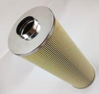 China Galvanized End Cap Hydraulic Filter Element Fiberglass Material for sale