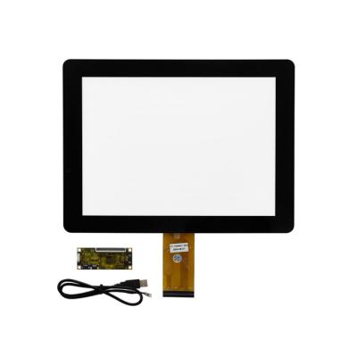 China 10.4 Inches Multi-touch Capacitive Touch Overlay For 10.4