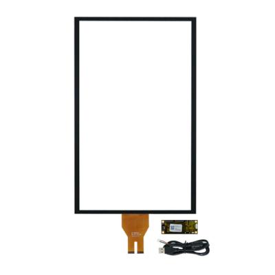 China Tough Tempered Glass PCAP Touch Panel Glass 21.5 Inch 16: 9 Ratio 477 X 268mm for sale