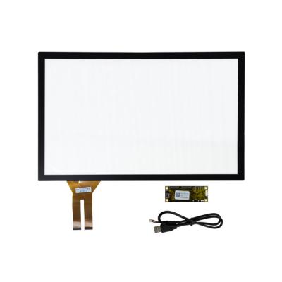 China 17-Inch Widescreen Glass-On-Glass PCAP Touch Glass Kit For G170J1-LE1 Touch Panel Display for sale