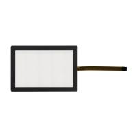 China 10ms Response Time 10.1'' 5 Wire Resistive Touch Panel With Black Bezel Surface Hardness 3H for sale