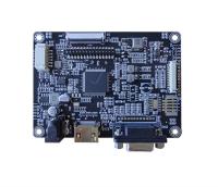 China HDMI VGA to 40pin FPC or 30pin LVDS LCD Panel with 8V-25V Analog To Digital LCD AD Board Solutions for sale