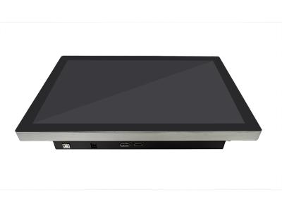 China 17-inch Wide Operating Temperature -20~70℃ PCAP Touch Monitor with 800 Nits Brightness FHD 1920x1200 Pixels LCD Panel and Optically Bonded with Touchscreen Overlay for sale