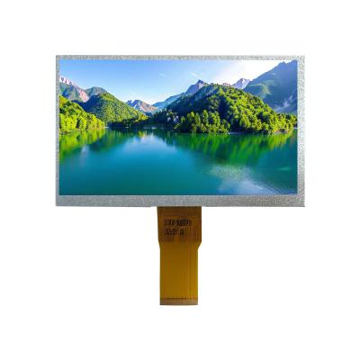 China 7-inch 50-pin LCD Panel with 68mm FPC Connecting Cable and 1024 x 600 Resolution and 400 Nits Brightness for sale