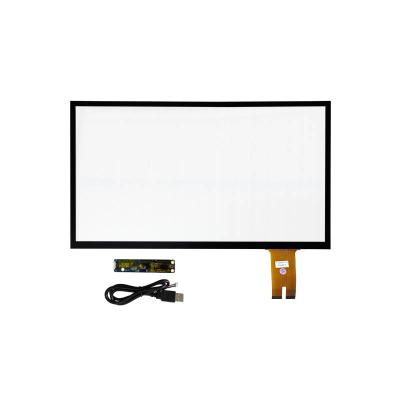 China 17.3 Inches 2,0mm Slim Projected Capacitive Touch Screen With Tempered Glass and ILITEK ILI2510 Controller for Indoor Devices for sale