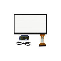 China 7-inch 10-Point Touch PCAP Touch Screen Overlay with Tempered Front Glass for sale