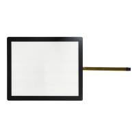 China 15 Inches Durable 5 Wire Resistive Touch Panel With Black Bezel For Flush Touchscreen Monitors for sale