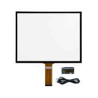 China 15-inch 6mm Anti-vandal Cover Glass Capacitive Touch Panel for 1024x768  Resolution LCD Panel for sale