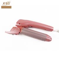 China Wet To Dry Hair Styling Folding 2 In 1 Hair Curler Straightener With Ceramic Plate for sale