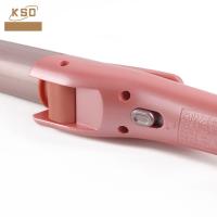 China Wet To Dry Hair Styling Folding 2 In 1 Hair Curler Straightener With Ceramic Plate for sale
