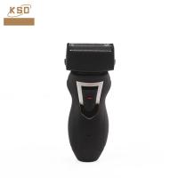 China 8h Charging Time OEM / ODM Flexible Head Double Blade Mini Electric Shaver for sale