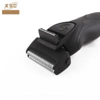 China 8h Charging Time OEM / ODM Flexible Head Double Blade Mini Electric Shaver for sale