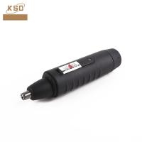 China Compact 2 In 1 Electric Nose Beard Hair Trimmer With Stand Battery Operated for sale